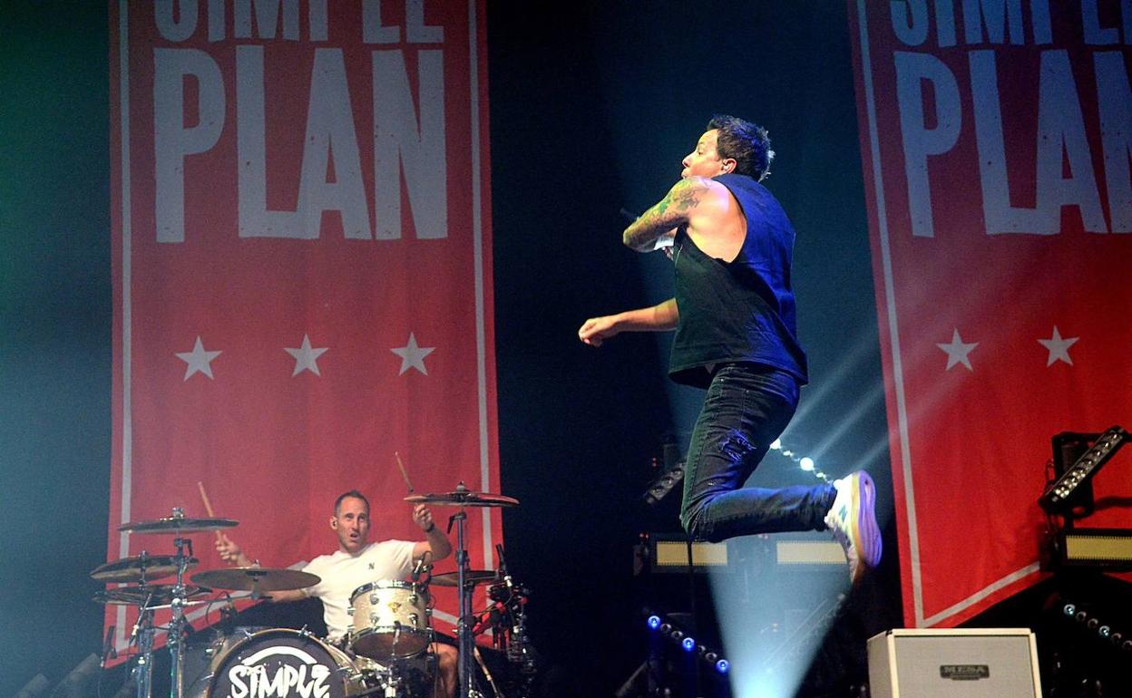 Sum 41 y Simple Plan: concierto en Bilbao | El Correo